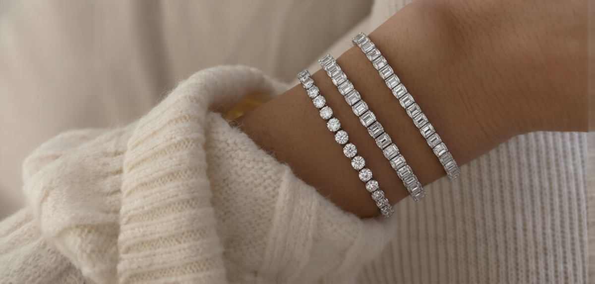 Tennis Bracelet Carat Comparison: How to Choose the Perfect Diamond We ...